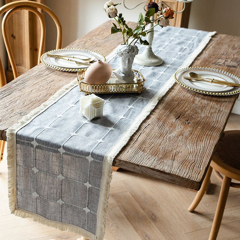 Table Runner丨Adds Color and Texture to Dark Desktops – SilvesterFabric